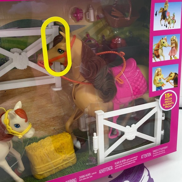 Barbie | Toys | Barbie Hugs N Horses Large Playset New | Poshmark